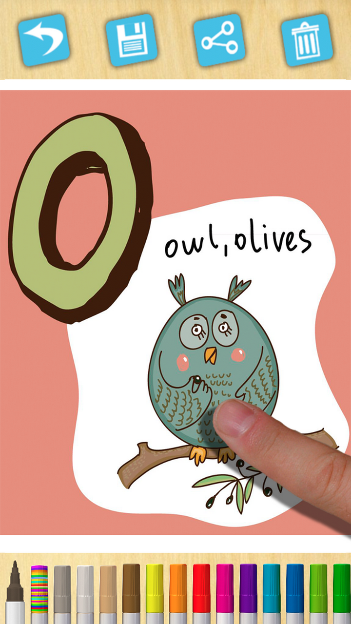 Magic paint ABC - App on Amazon Appstore