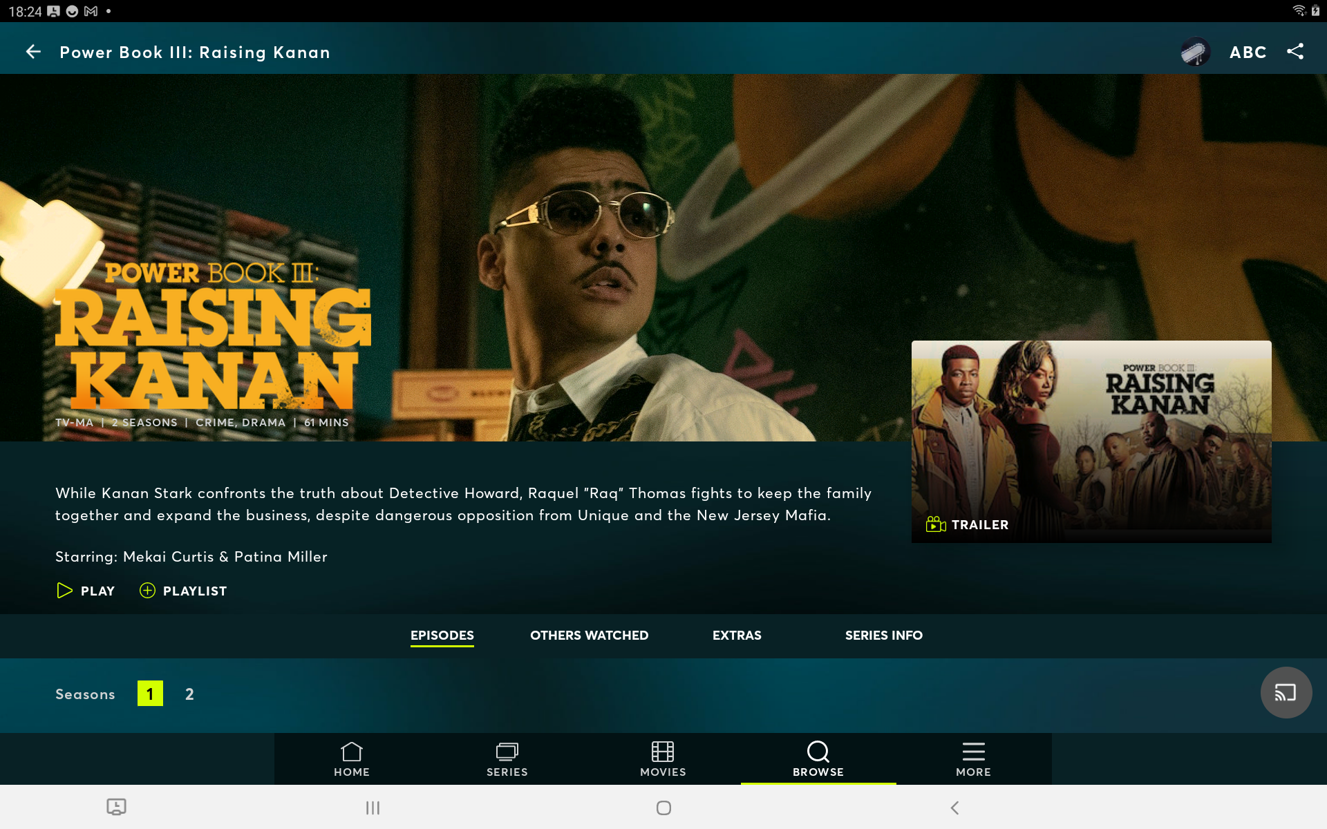 STARZ:Amazon.com:Appstore for Android