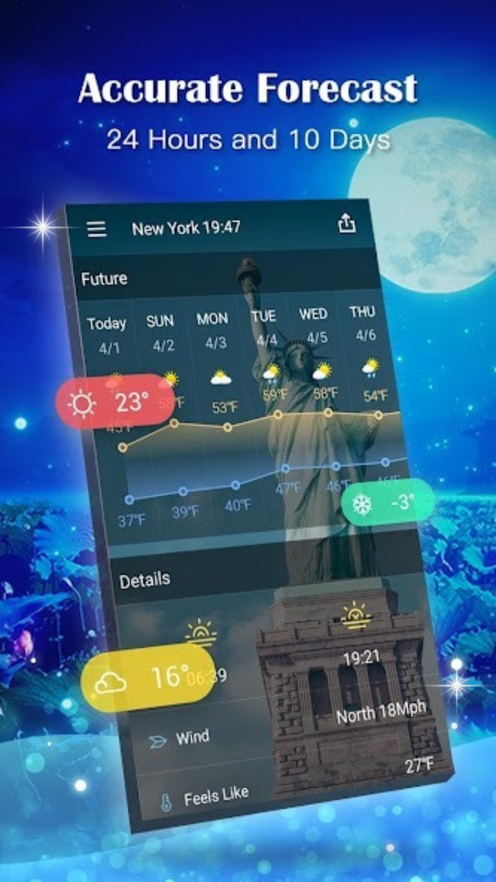 Weather Forecast , Accurate and advanced - App on Amazon Appstore