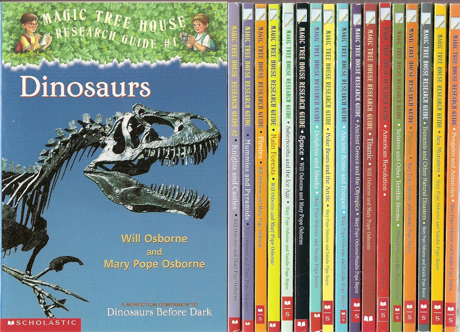 The Magic Tree House Research Guide 18-Book Set (American Revolution ...