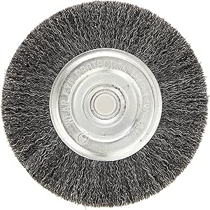 Amazon.com: Enkay 1804-C 6-Inch Wire Wheel 1/2-Inch Bore, Coarse ...