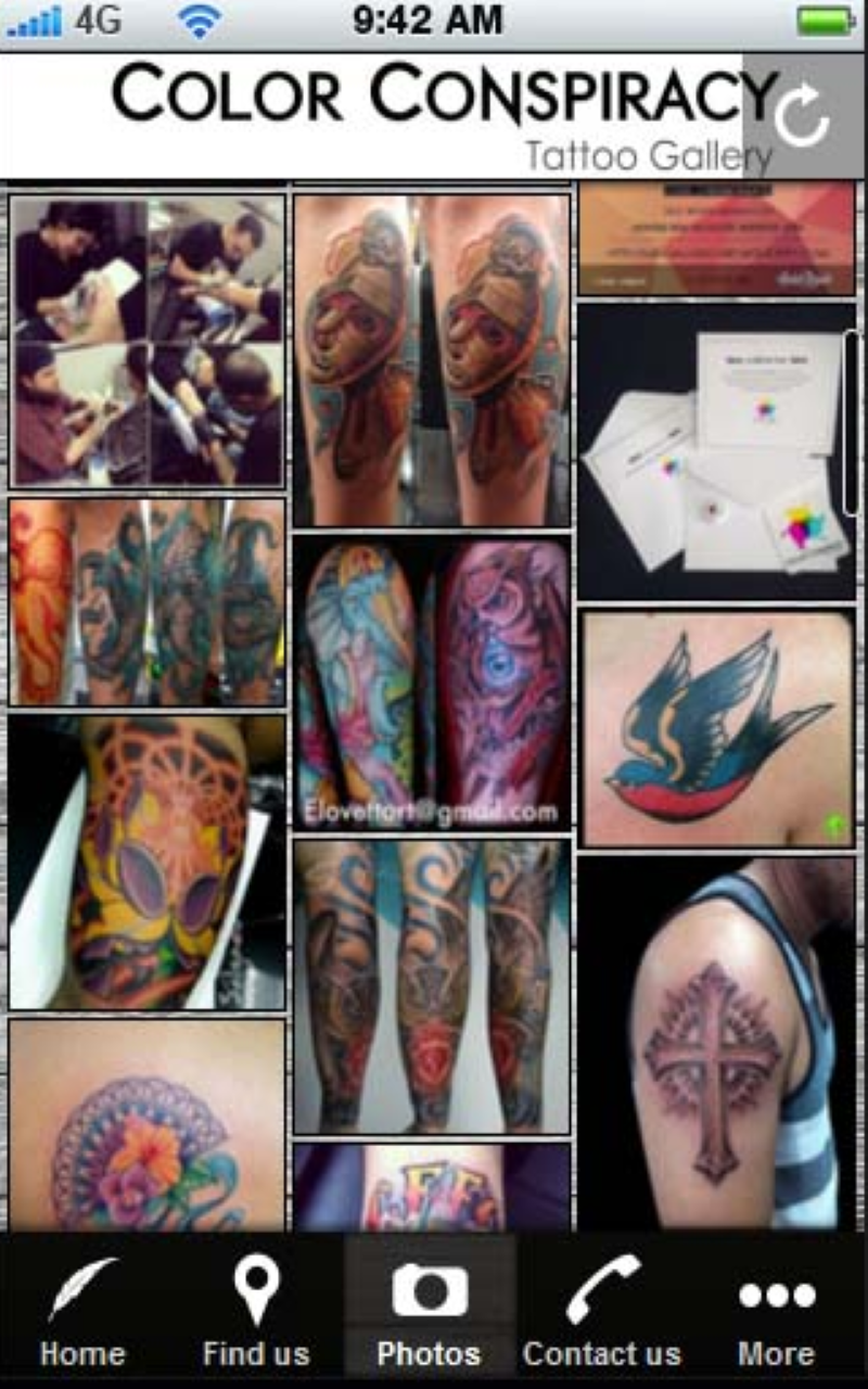 Color Conspiracy Tattoo App - App on Amazon Appstore