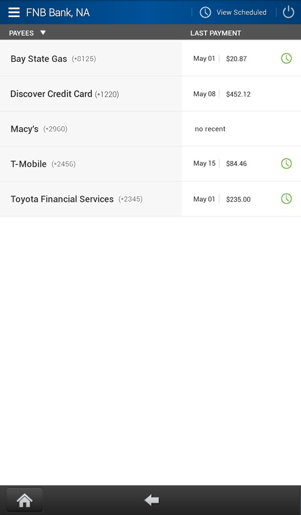 Aplicación FNB Bank, N.A. Mobile Banking App en Amazon Appstore