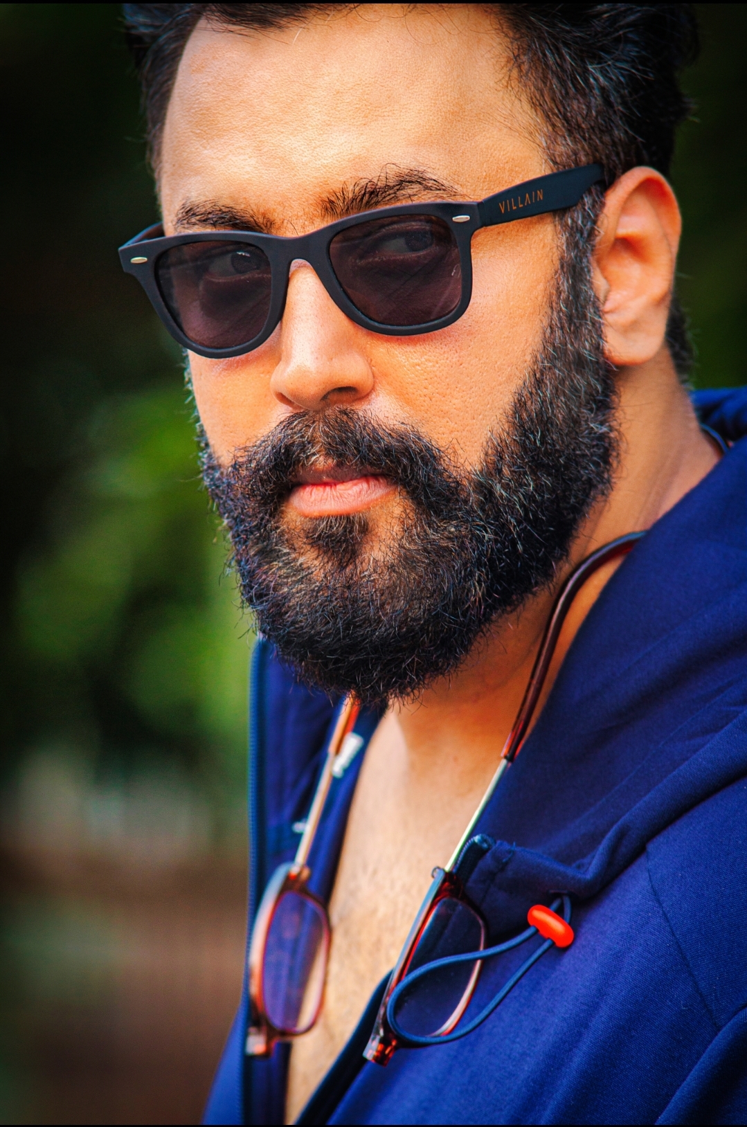 VILLAIN Predator Sunglasses For Men, Black - Pack of 1 : Amazon.in ...