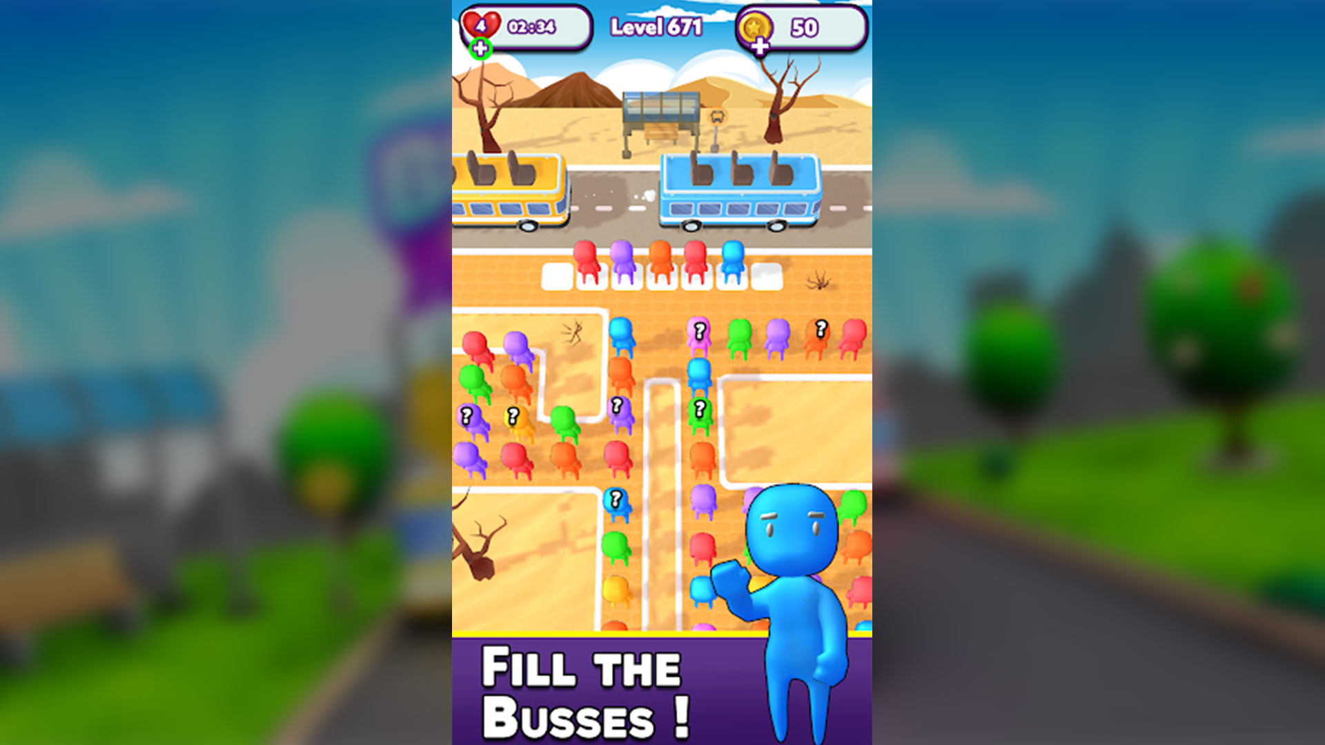 Bus Jam Color Match Game-Amazonアプリストアのアプリ