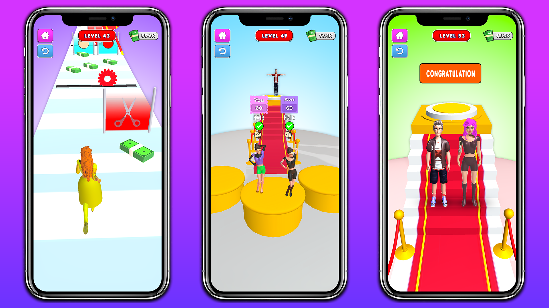 Build A Beauty Queen Battle: Outfit Makeover Queen Dress Up Fashion ...