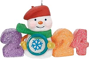 Amazon.com: Hallmark Keepsake Christmas Ornament 2024, Sweet Decade ...