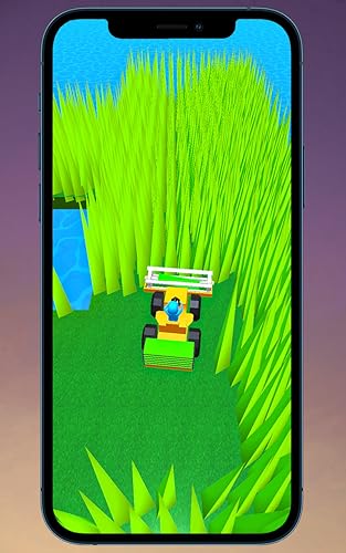 Stone Lawn Grass Cutting! Lawn Mower Grass Cutting Reaper 3D - Harvest ...