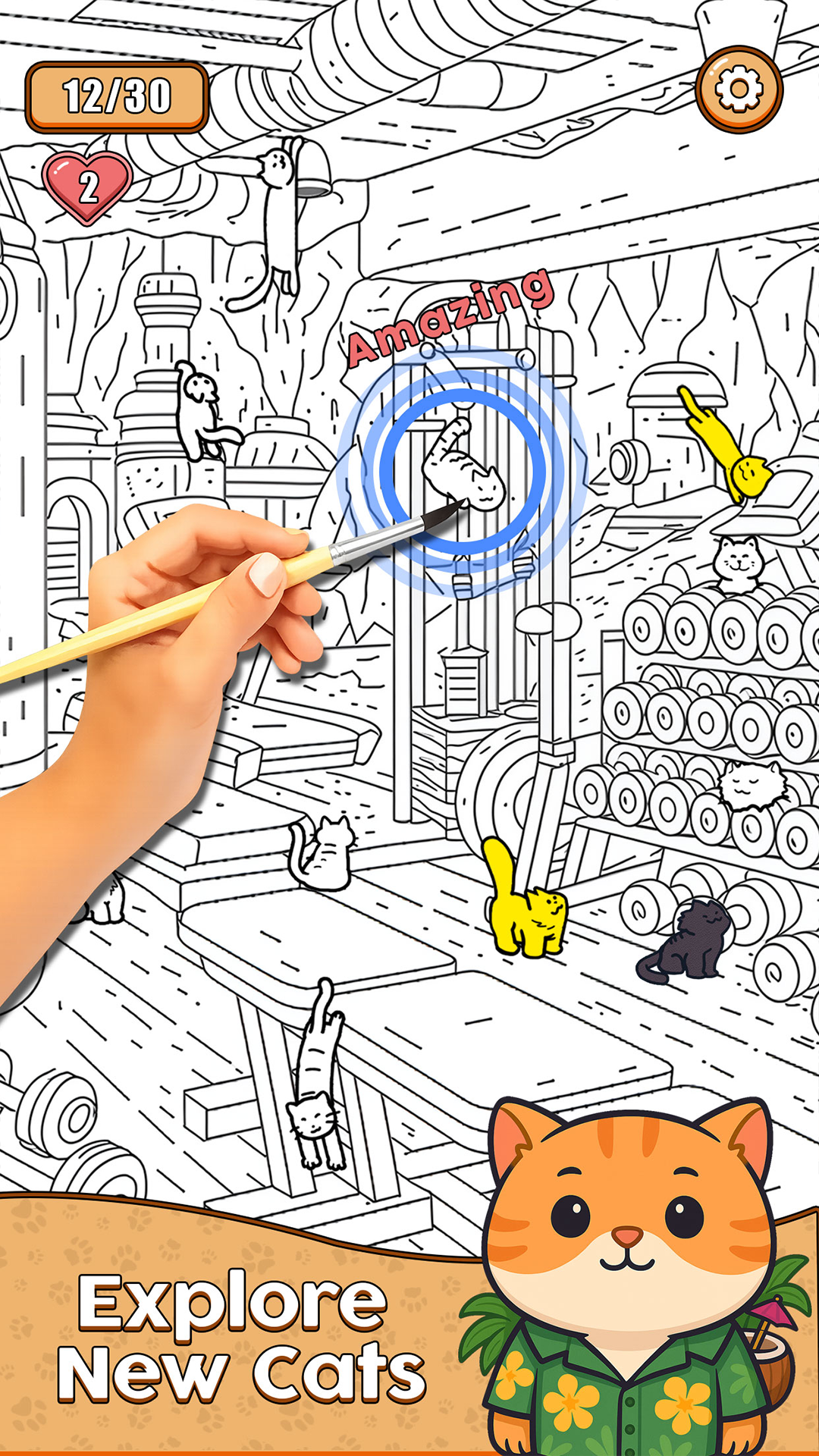 Find The Cat: Spot Hidden Pets – Fun Puzzle Game - App on Amazon Appstore