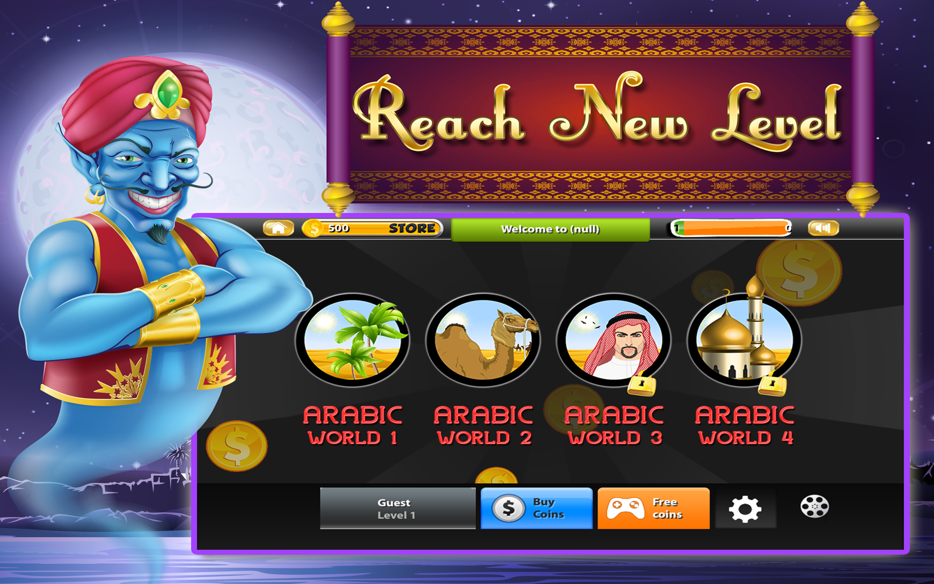 A Arabic Slot Machines Play Vegas Style Ancient Arabian Story Nights ...