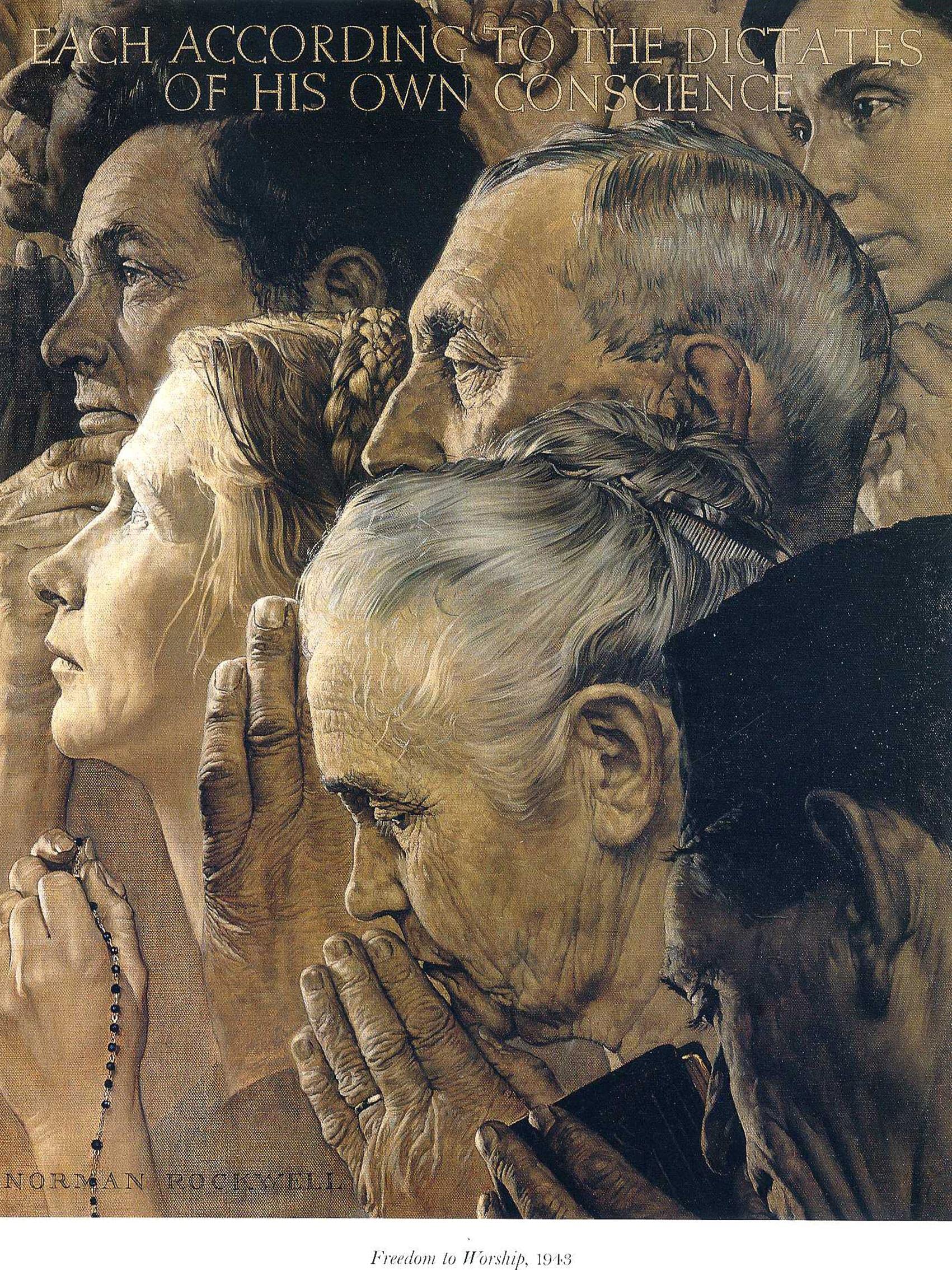 Norman Rockwell Freedom From Want