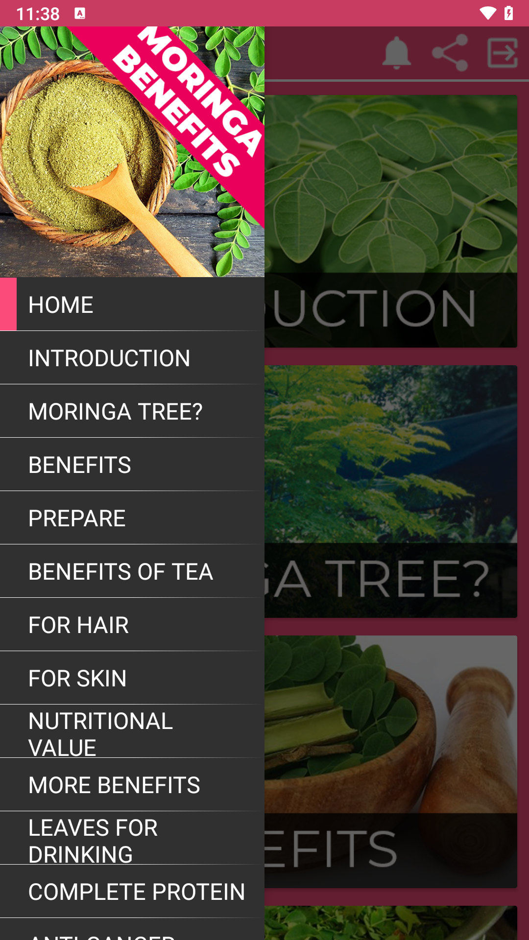 Moringa Benefits - App on Amazon Appstore