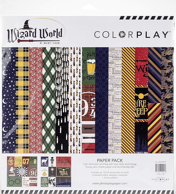 Amazon.com: Photoplay Paper ColorPlay Collection Pack 12"X12 ...