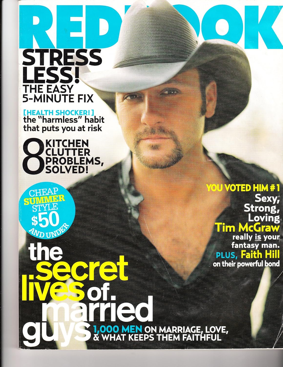 Redbook June 2005 Tim McGraw: Janis Graham, Nicole de Coursy, Karen ...