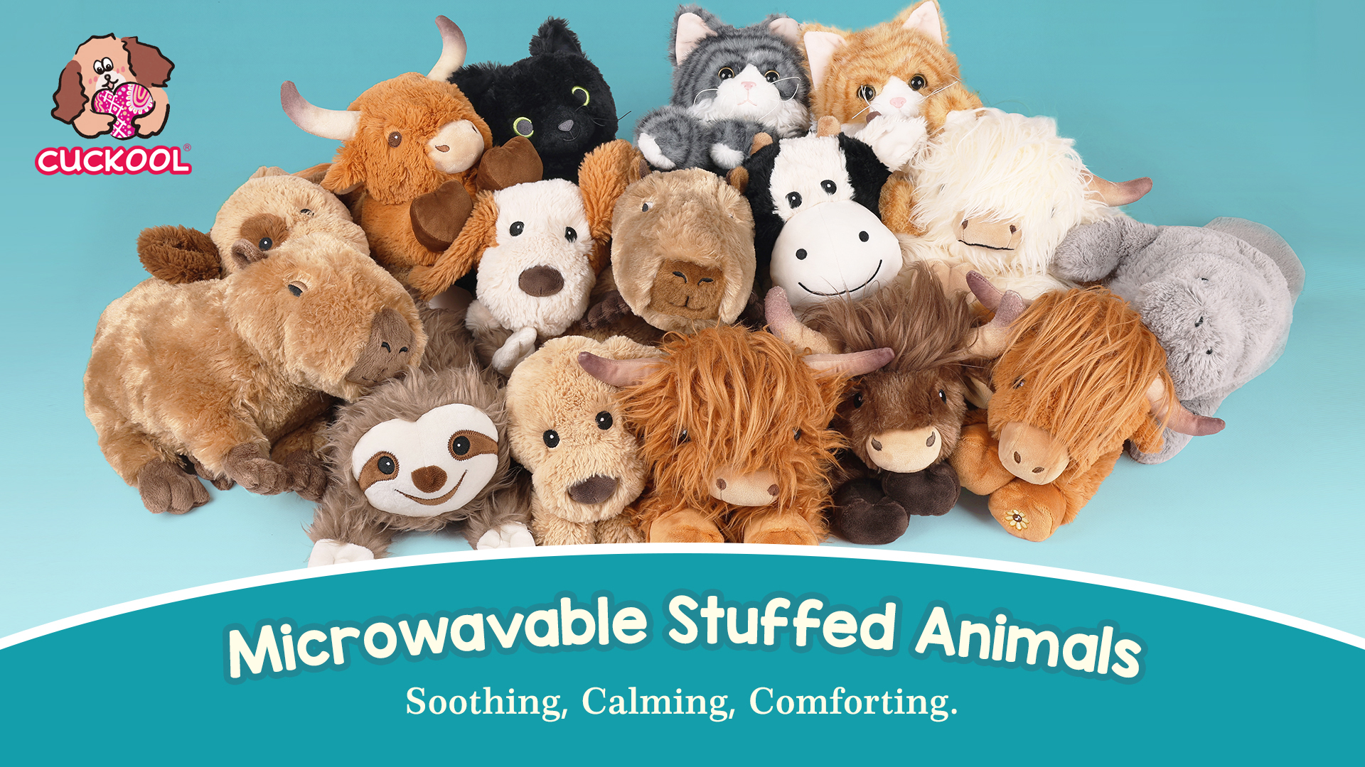 Watch Cuckool Microwavable Stuffed Animals on Amazon Live