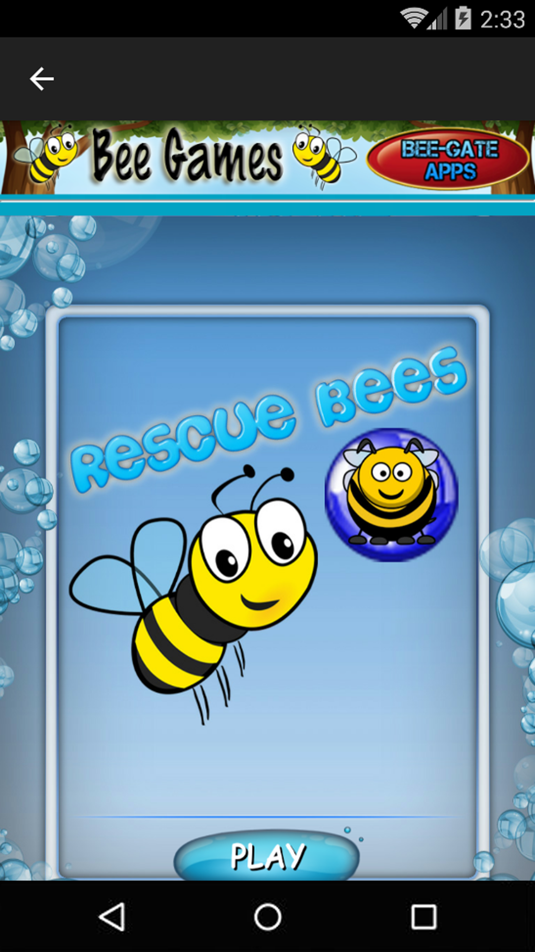 Bee Games for Kids Free - App on Amazon Appstore