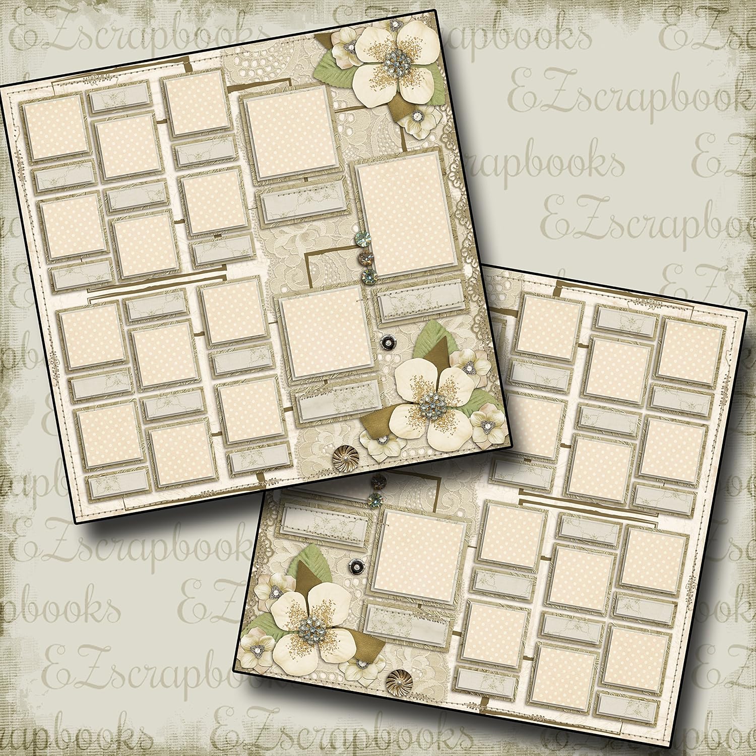 Amazon.com: Family Tree - Premade Scrapbook Pages - EZ Layout 566