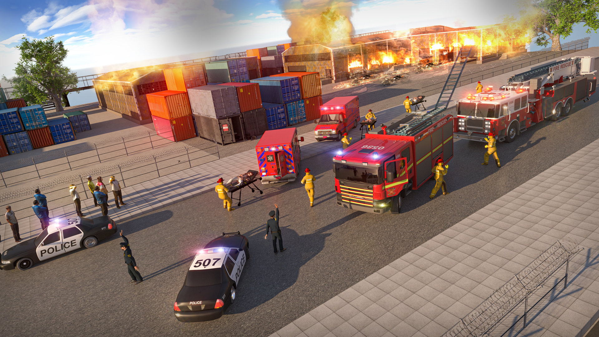 Fire Truck Firefighter Game - App on Amazon Appstore