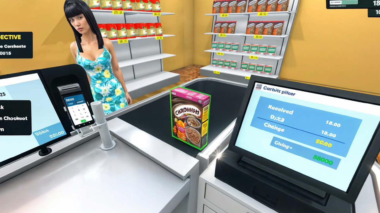 My Supermarket Cashier Manager Cashier Simulator Games 2025 - App on ...
