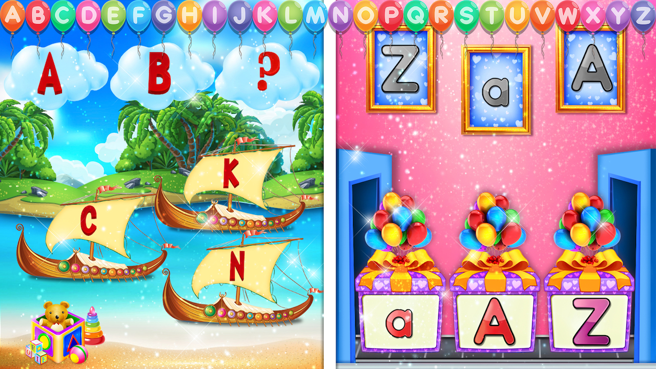 Preschool Basic Skills - Learning A to Z- Learn Alphabets letters ...