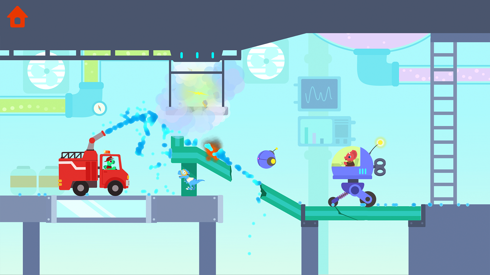 Dinosaur Fire Truck - Rescue Games for kids:Amazon.de:Appstore for Android