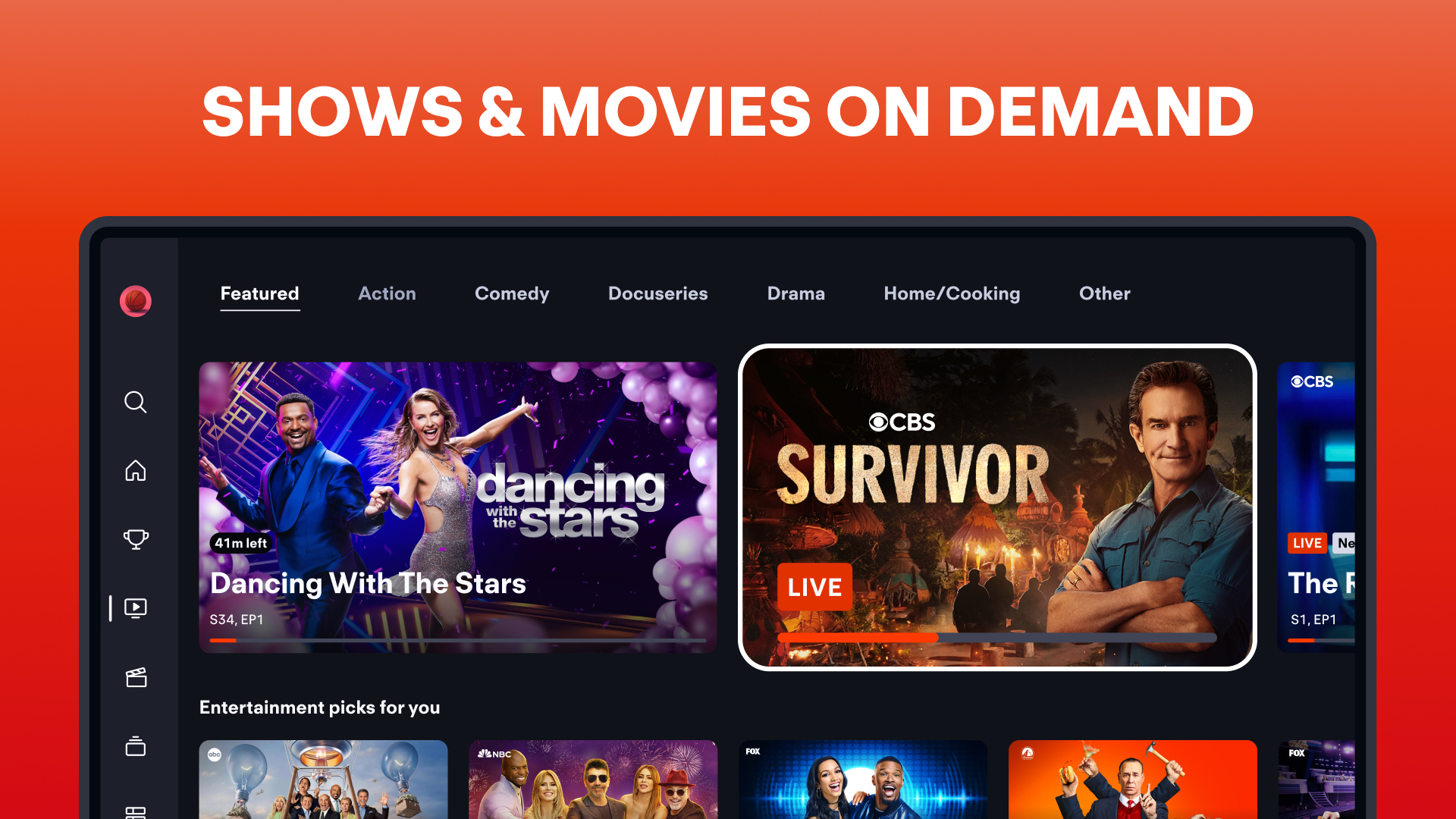 Fubo: Watch Live TV & Sports, Shows, Movies & News - App on Amazon Appstore