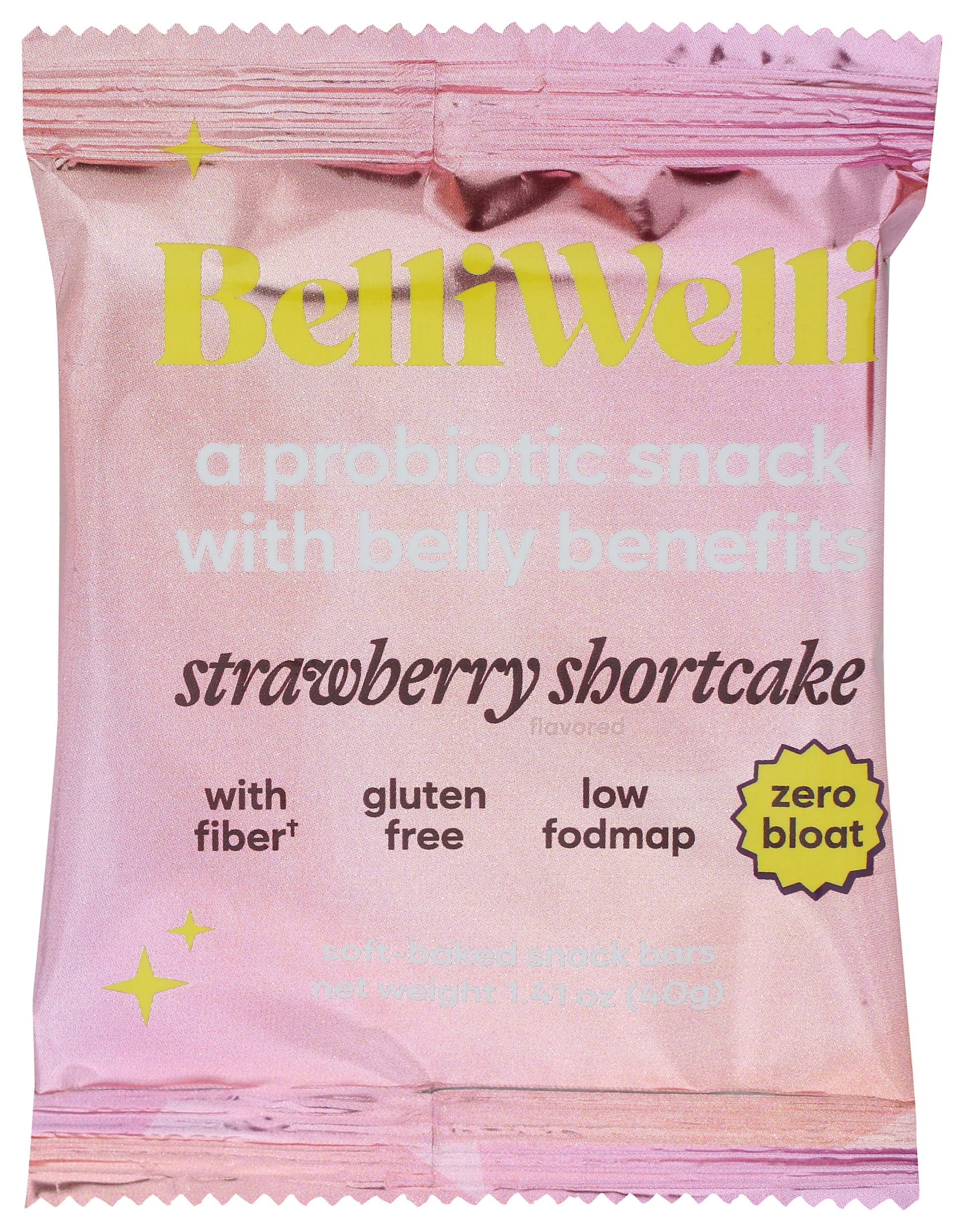 Amazon.com: Belliwelli Snackbar, Strawberry Shortcake Flavored, Zero ...
