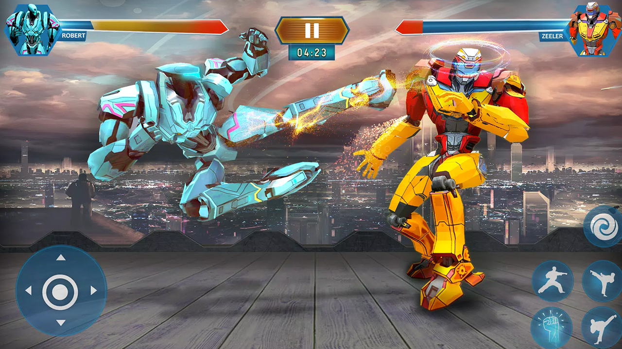 Robot Fighting: Kung Fu Karate : Ultimate ring fighting Game-Aplicación ...