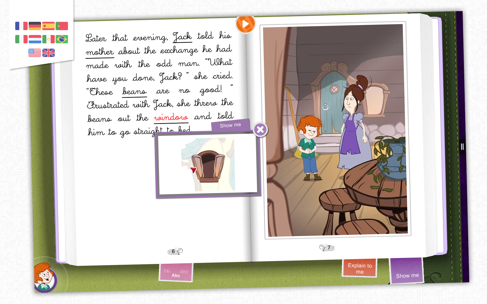 Hans und die Bohnenranke - Buch für Kinder:www.amazon.com:Appstore for ...