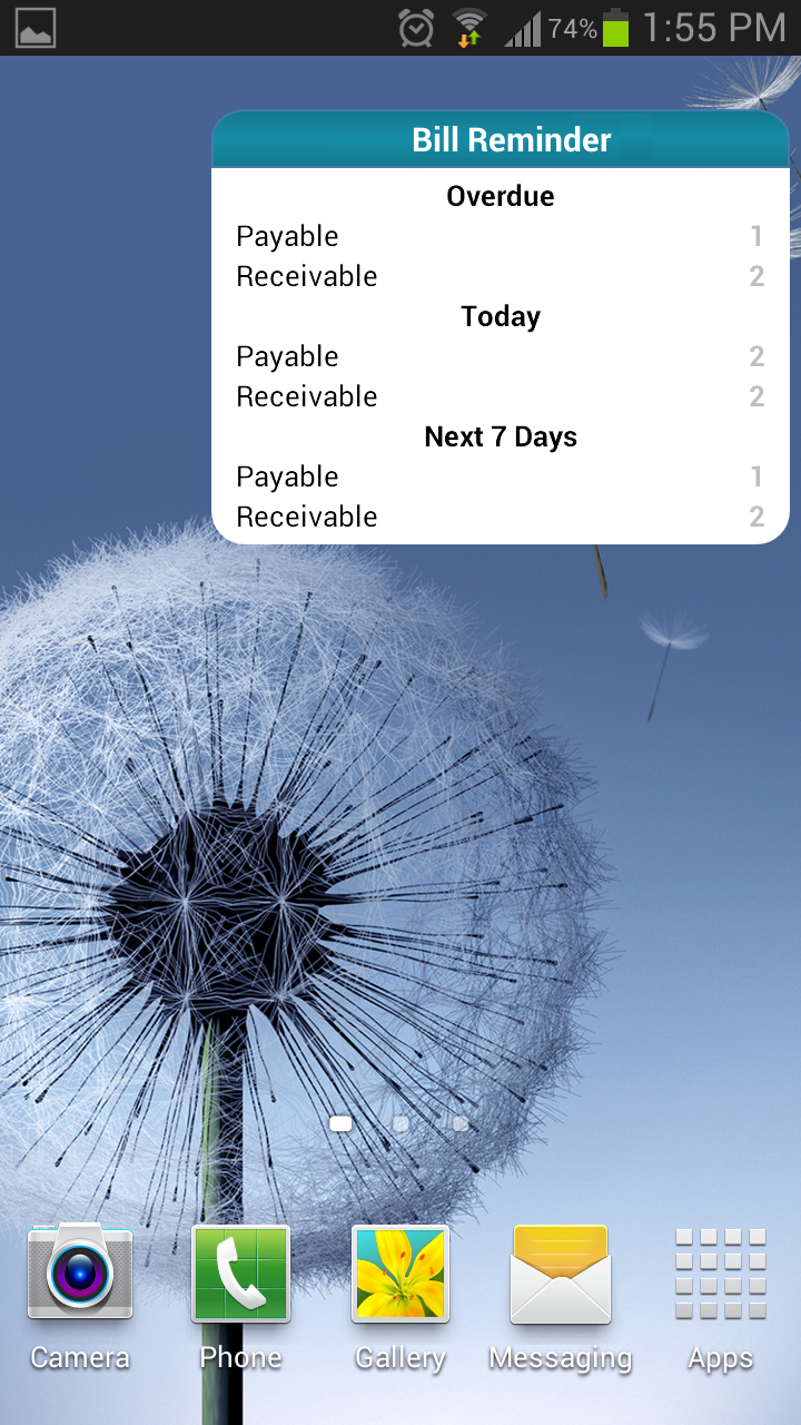 Bill Reminder - App on Amazon Appstore