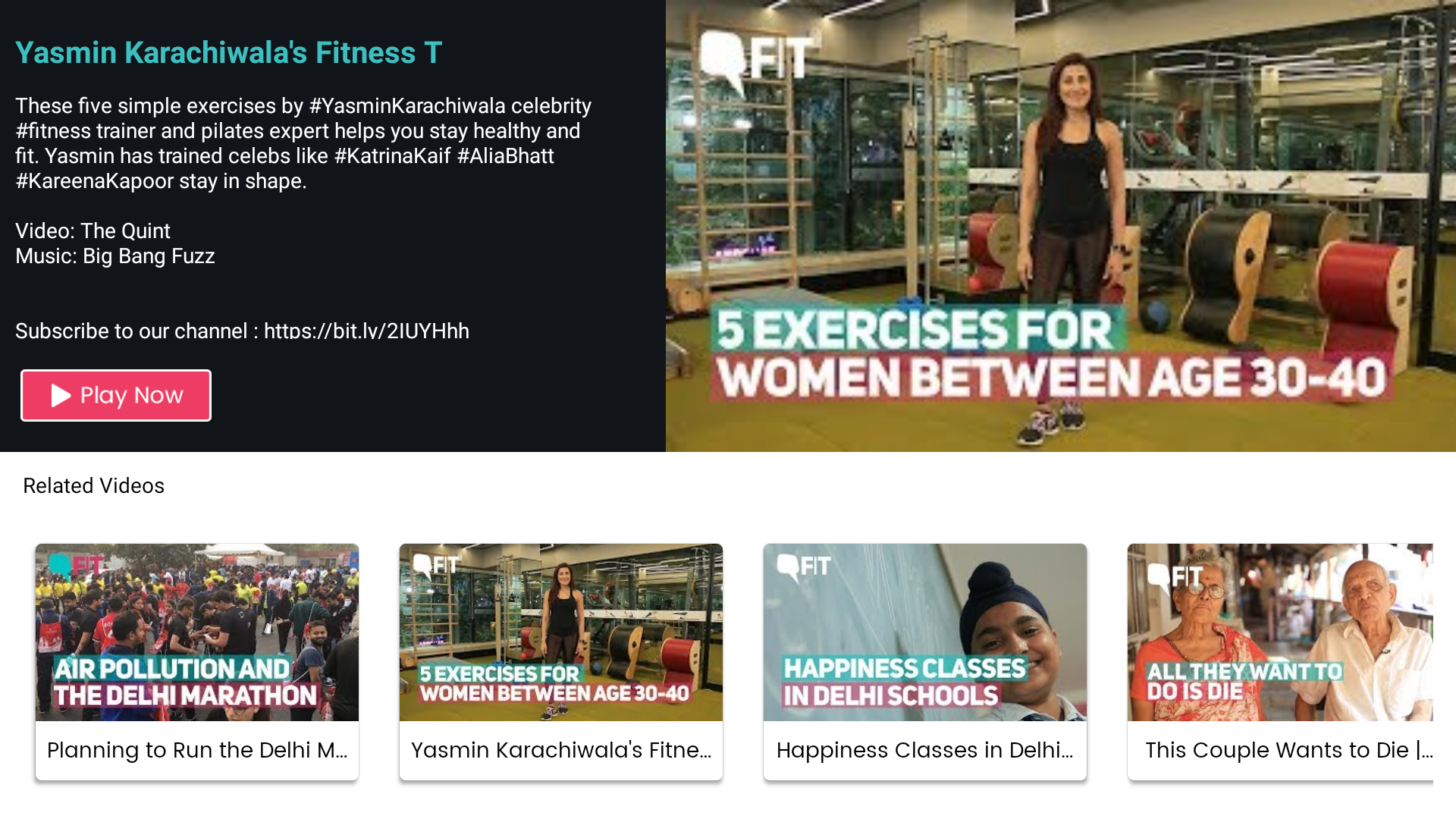 Quint Fit - App on Amazon Appstore