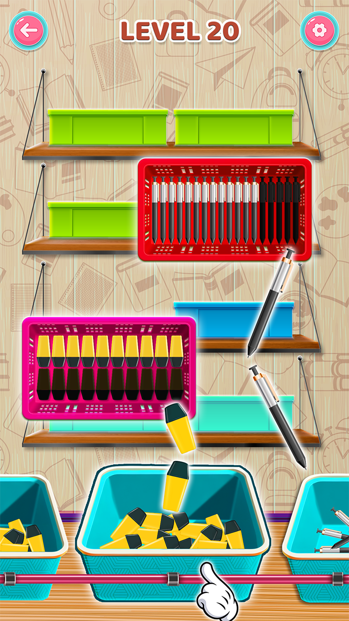 Fill the Shelves Organize Game - App on Amazon Appstore