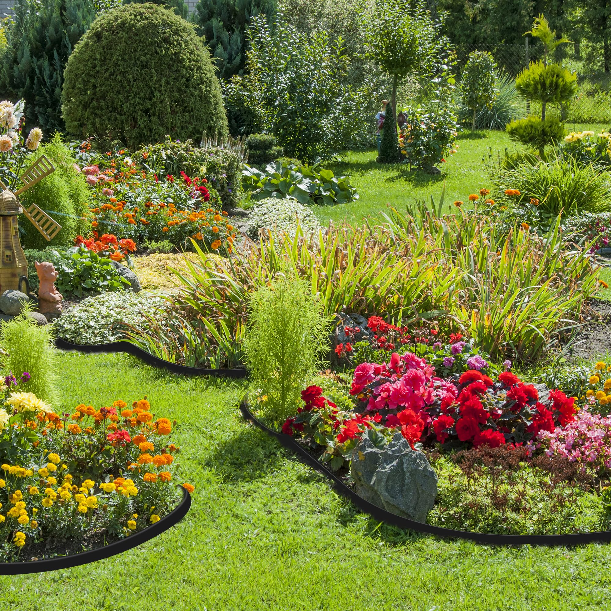 Professional Plastic Landscape Edging Master Mark Plastics® 20'