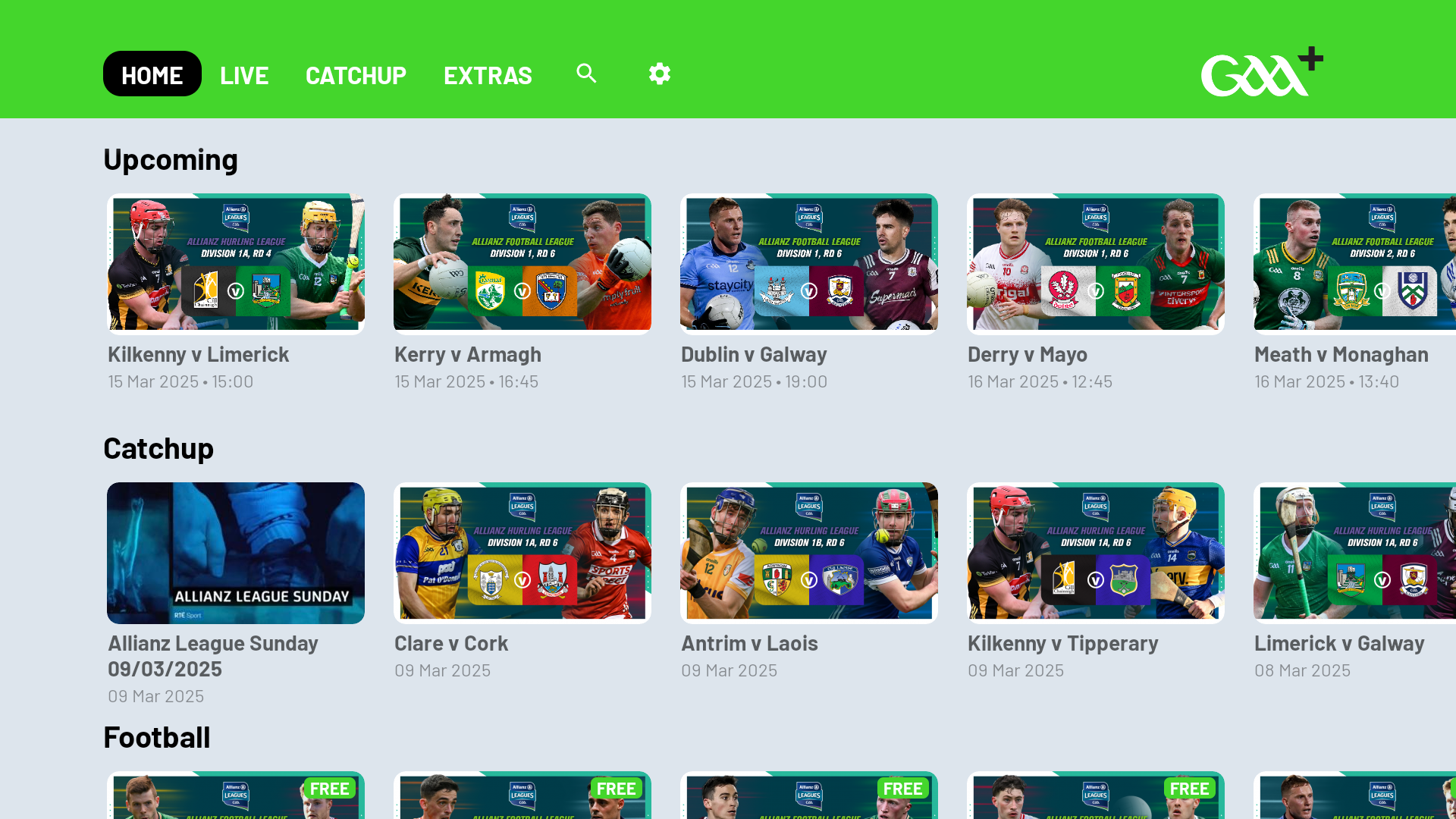 GAA+: Watch Live GAA - App on Amazon Appstore