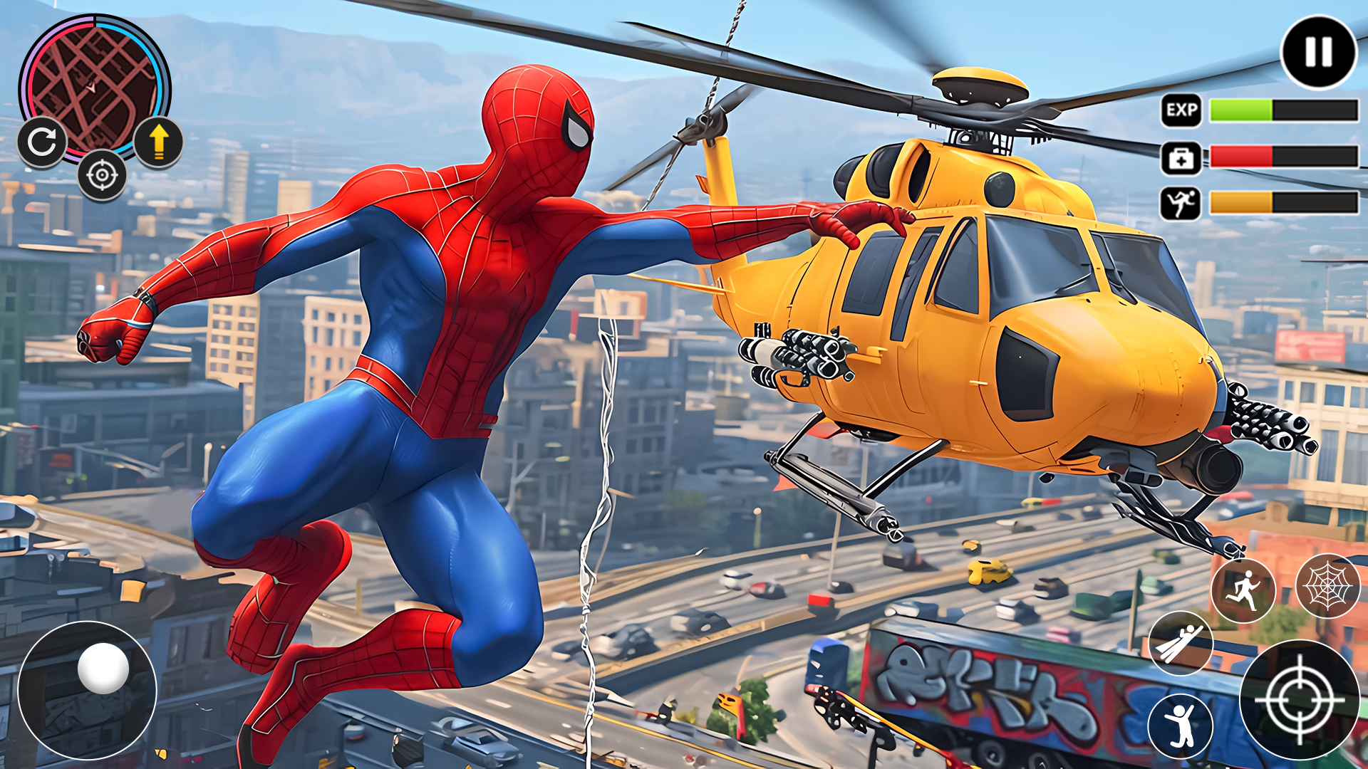 Real Rope Spider Fighter Flying Superhero Games - App on Amazon Appstore