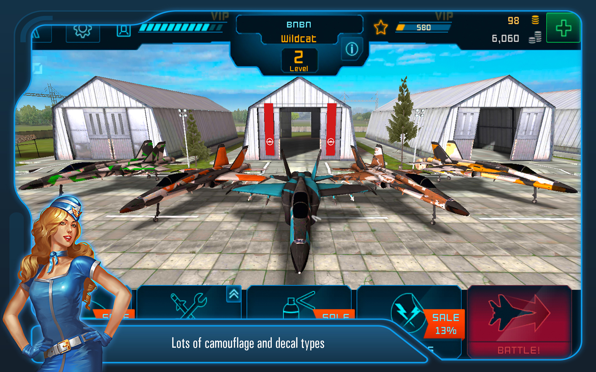 Battle Warplanes: Modern Combat Flight Simulator - App on Amazon Appstore