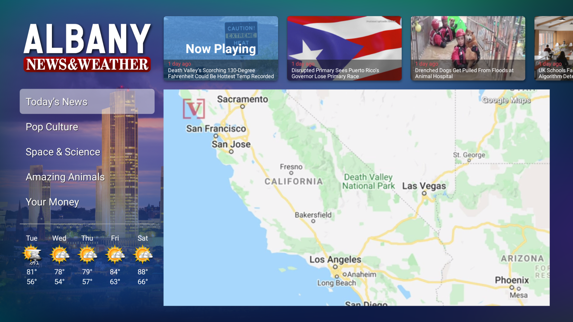 Albany News & Weather - App on Amazon Appstore