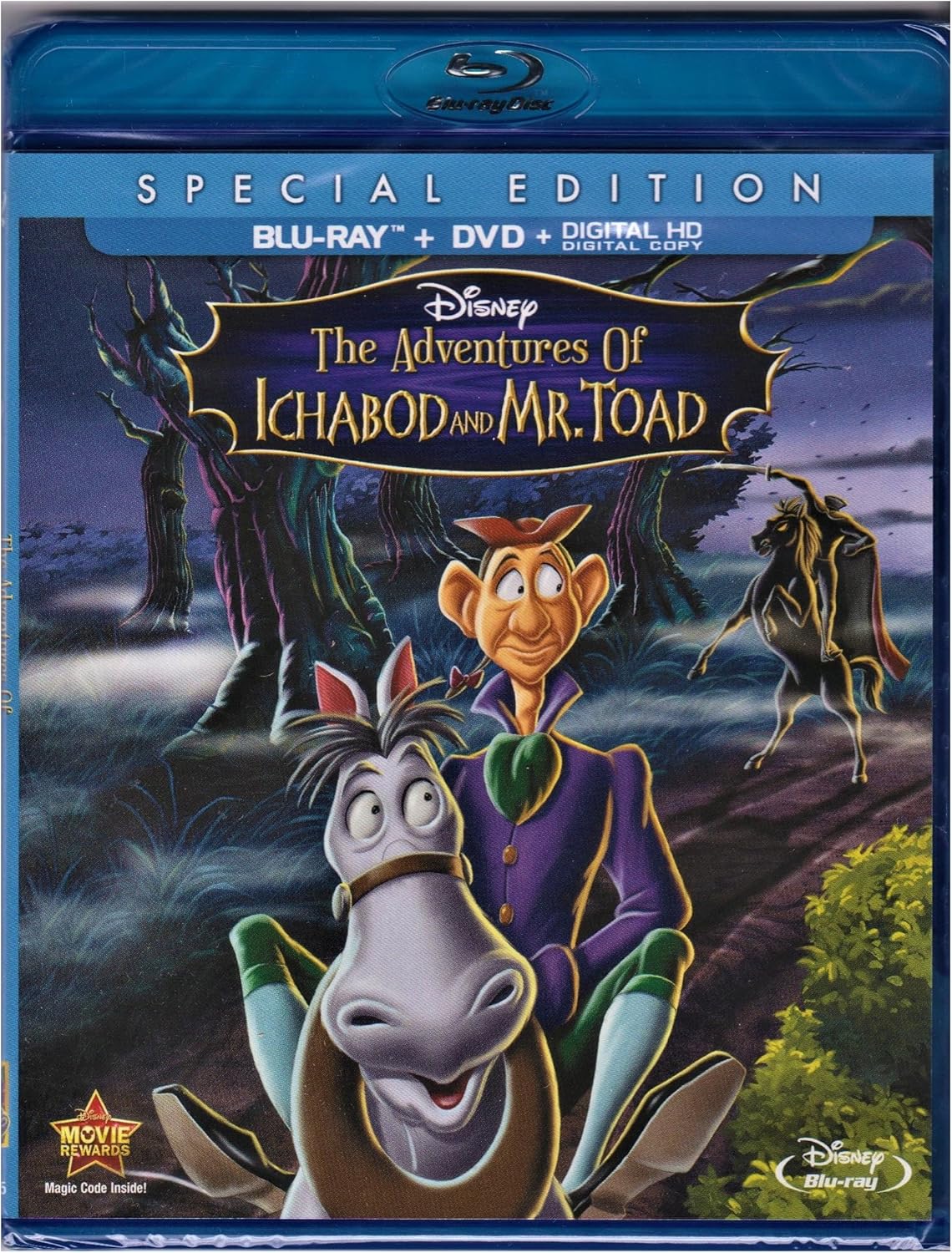 The Adventures Of Ichabod And Mr. Toad [Blu-ray]: Amazon.co.uk: Walt ...