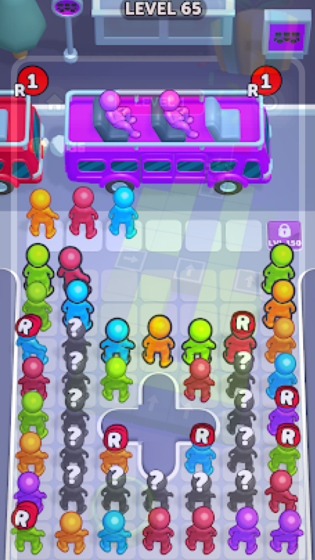 Bus Passenger Jam | Bus Games - Bus Passenger Jam Sorting Games - Bus ...