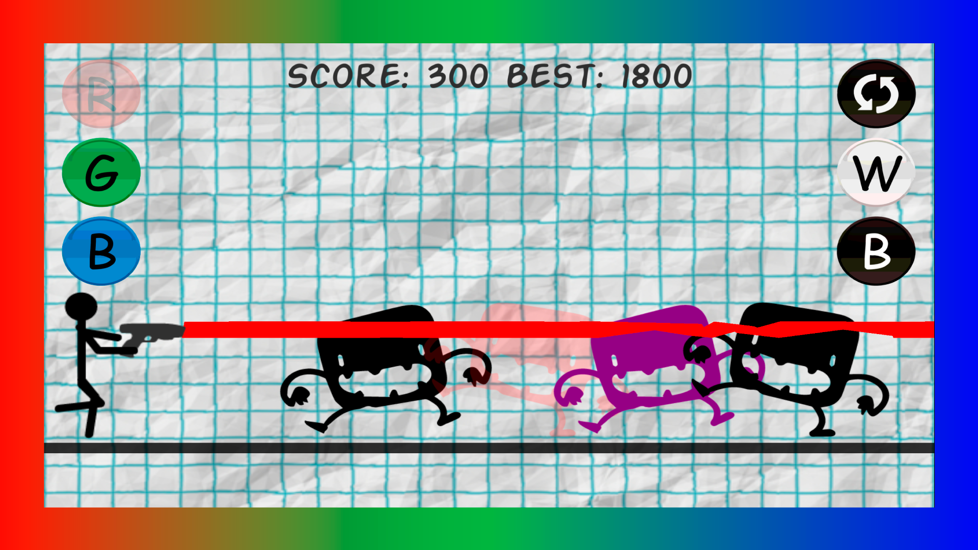 Stickman Games: Stickman Fighter RGB Laser Gun - App on Amazon Appstore