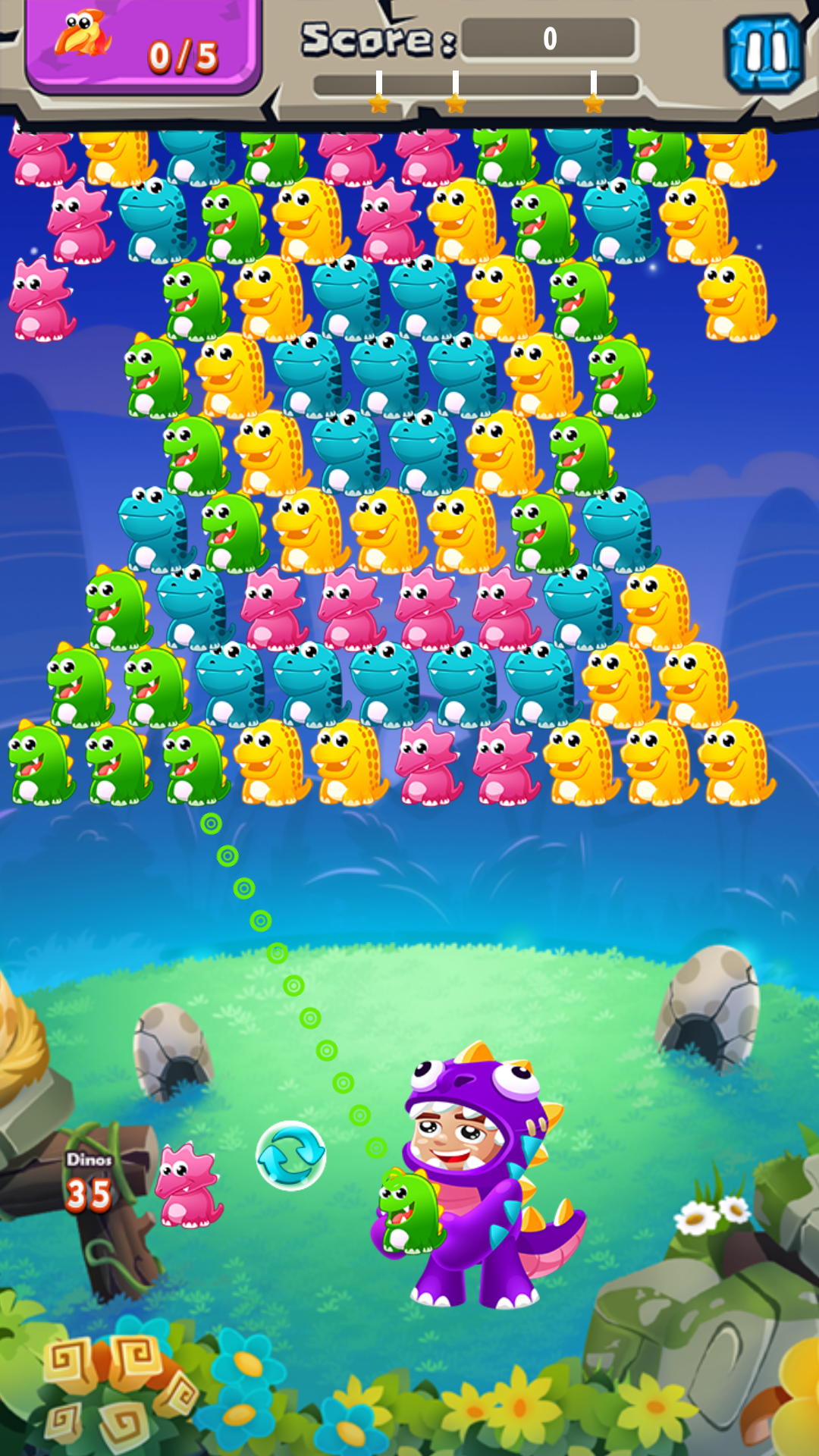 Dinosaur Bubble Temple - App on Amazon Appstore