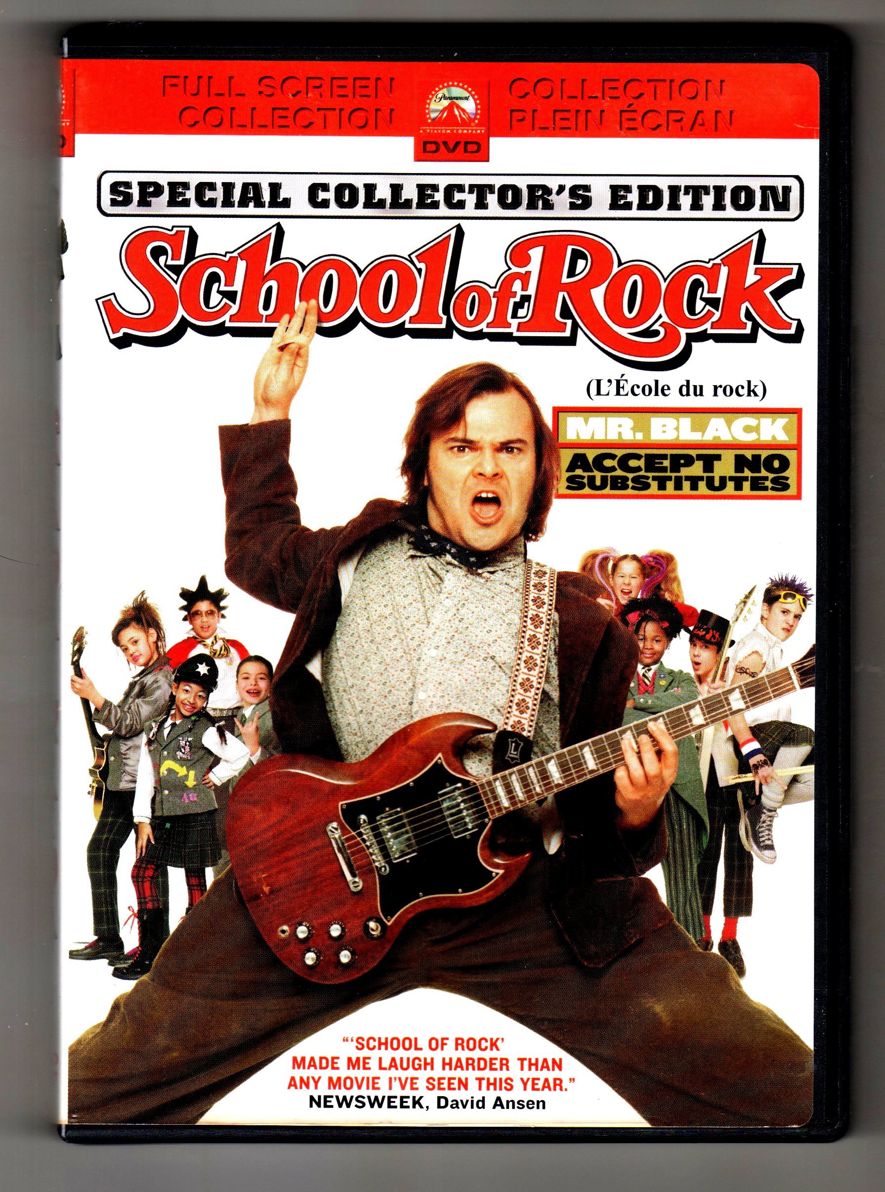 Amazon.com: School of Rock (Full Screen) (2005) DVD : Movies & TV
