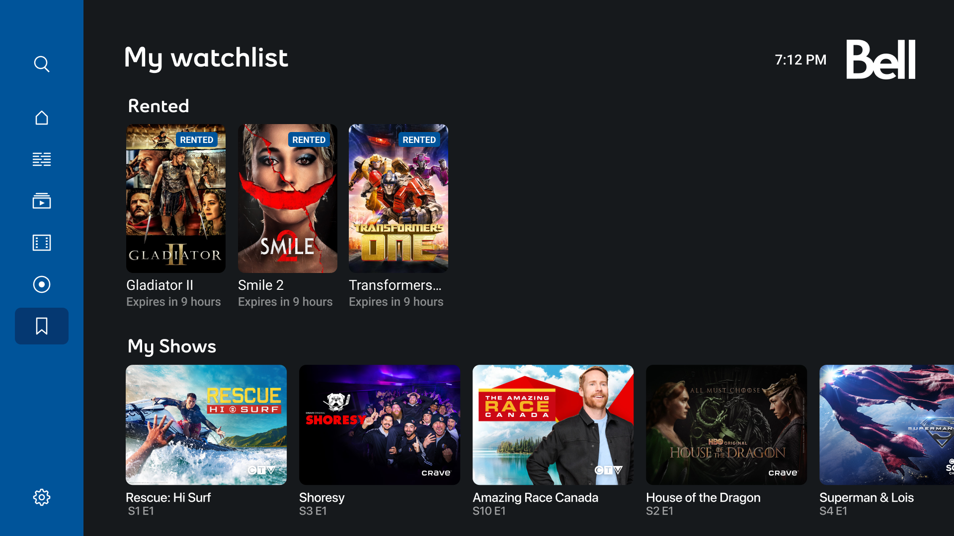 Bell Fibe TV - App on Amazon Appstore