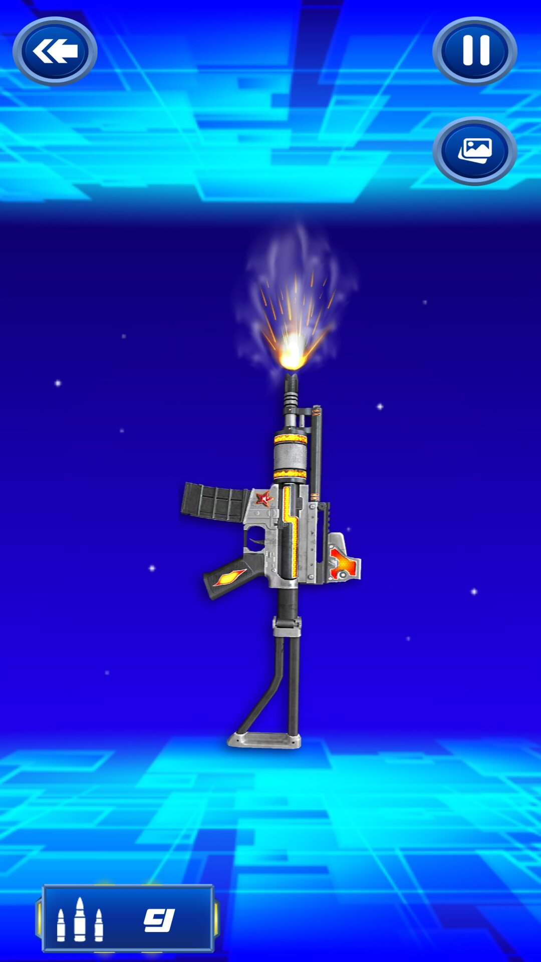 Lightsaber Laser Light: Real Gun Simulator Gun Shot and Powerful ...