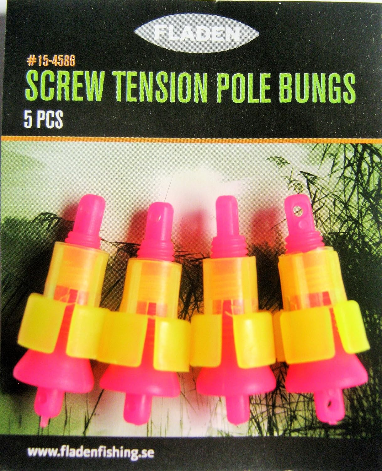 FLADEN 4 x Screw Tension Pole Bungs, For Fitting Pole Elastic : Amazon ...