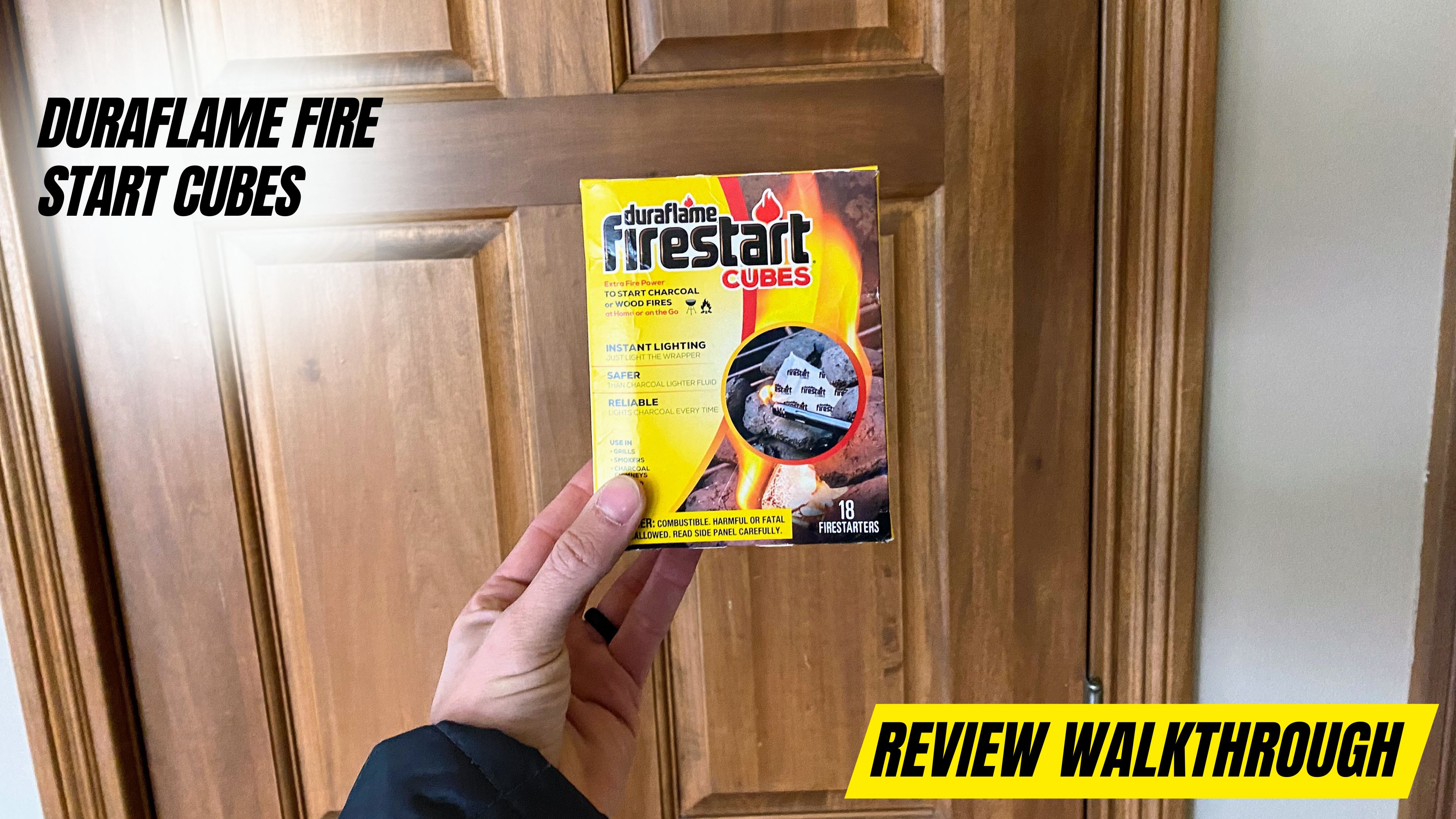 Watch Honest Review of Duraflame Firestart Cubes on Amazon Live