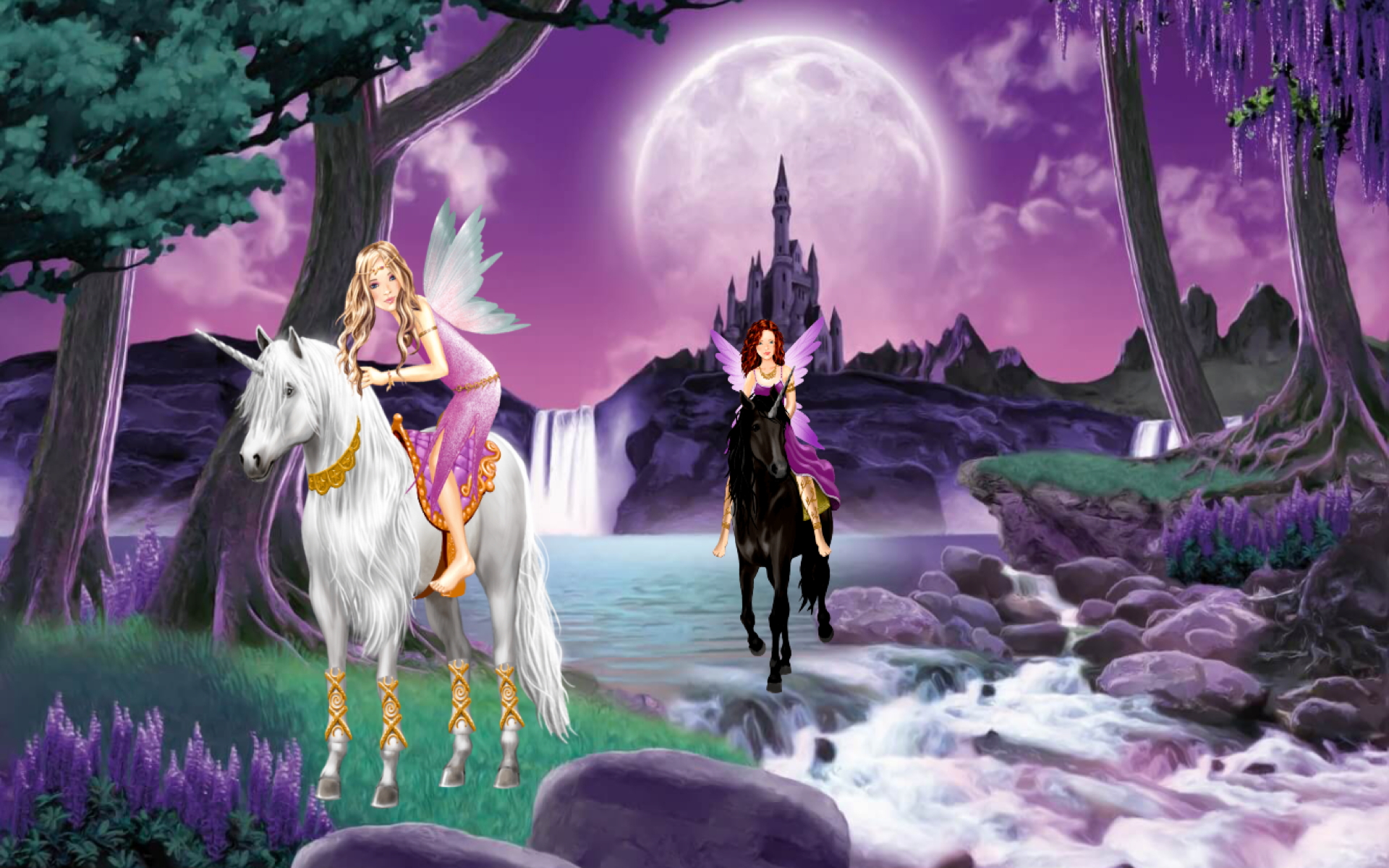 Mermaids, elves and unicorns sticker-fun - App on Amazon Appstore