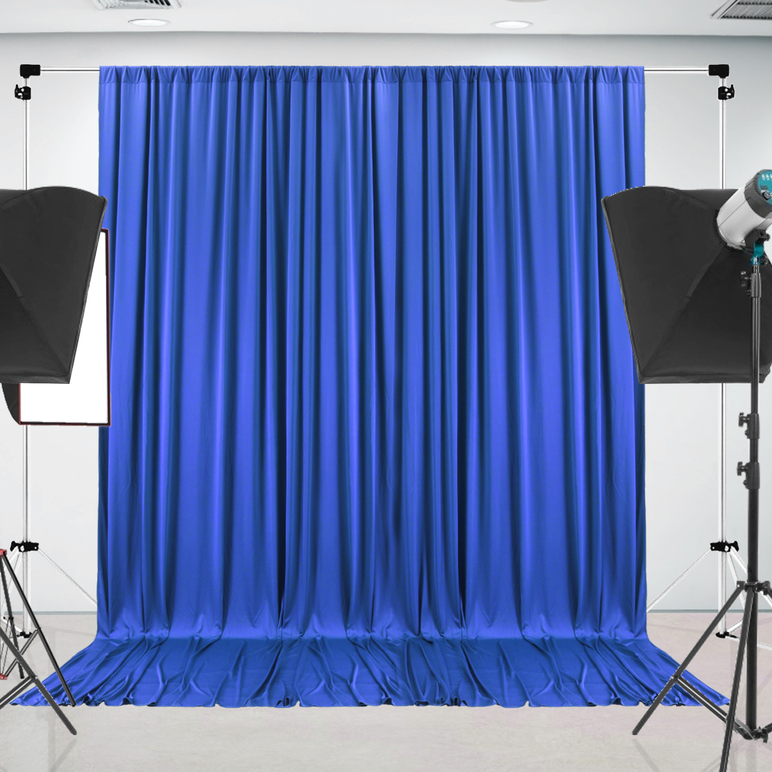 Watch Royal blue backdrop curtain drapes on Amazon Live