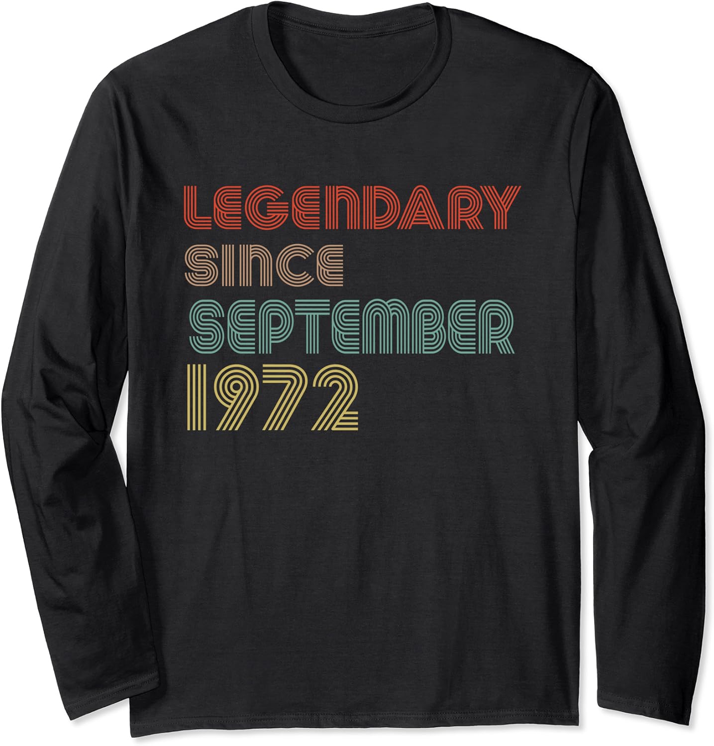 Amazon.com: Legendary Since September 1972 Birth Years Born Retro Gifts ...