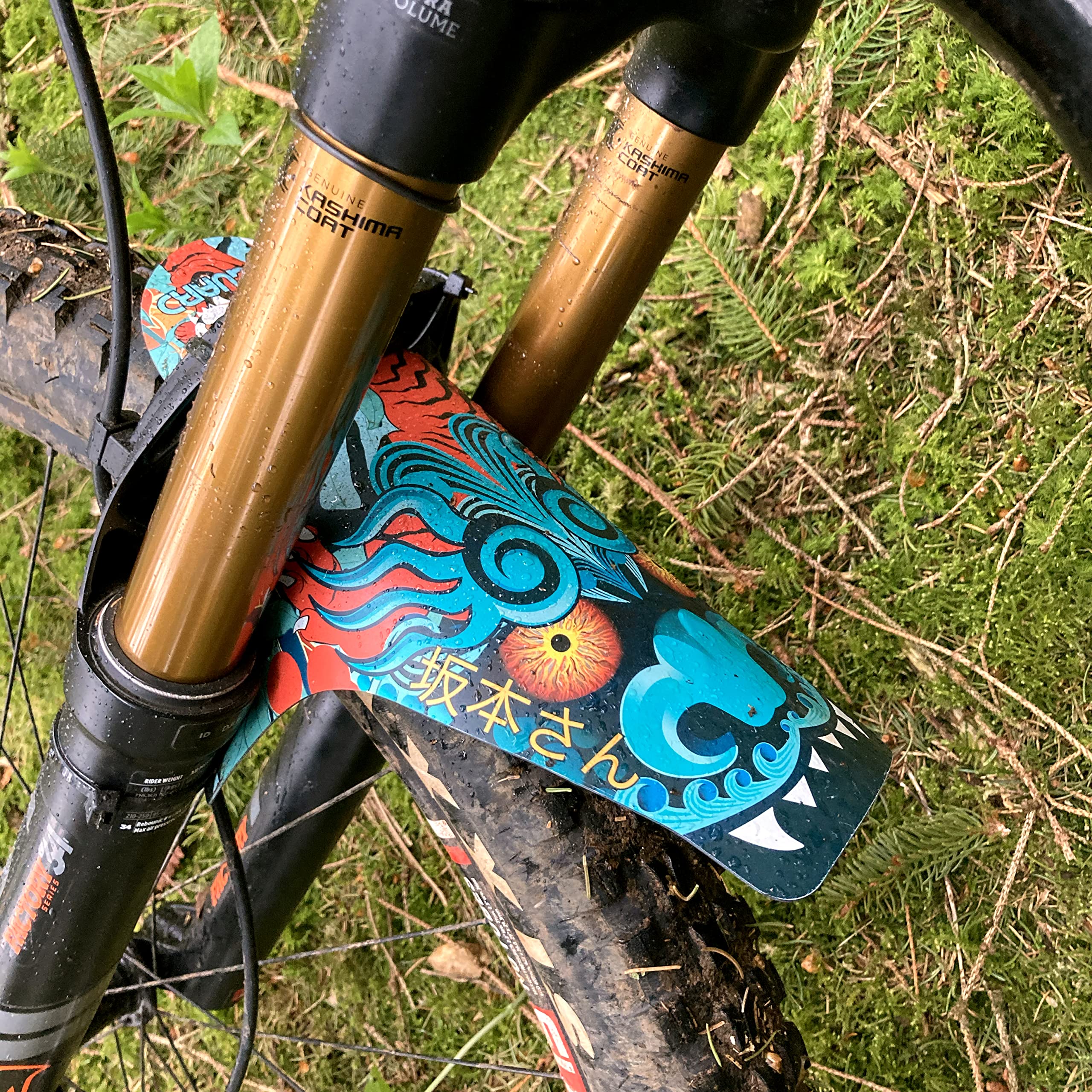 Snapklik.com : RideGuard PF1 Mr Sakamoto. Front MTB Mudguard Mountain ...